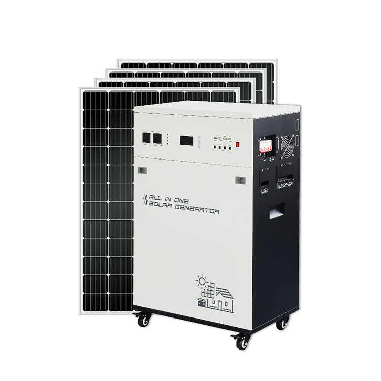 China All in one Off Grid Solar Generator Portable Power Station System ...
