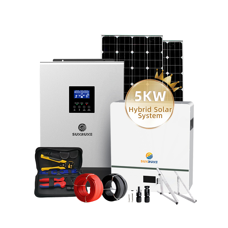 China Solar Energy System 5kw Hybrid Factory and Supplier | SUNRUNE